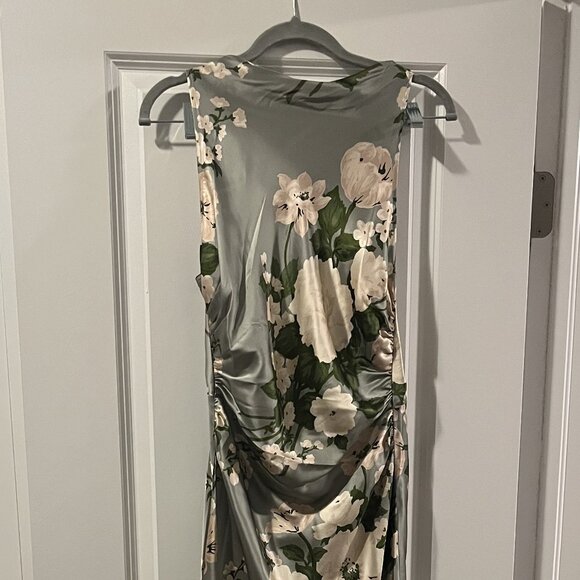 Reformation | Dresses | Reformation Floral Green And White Wedding ...